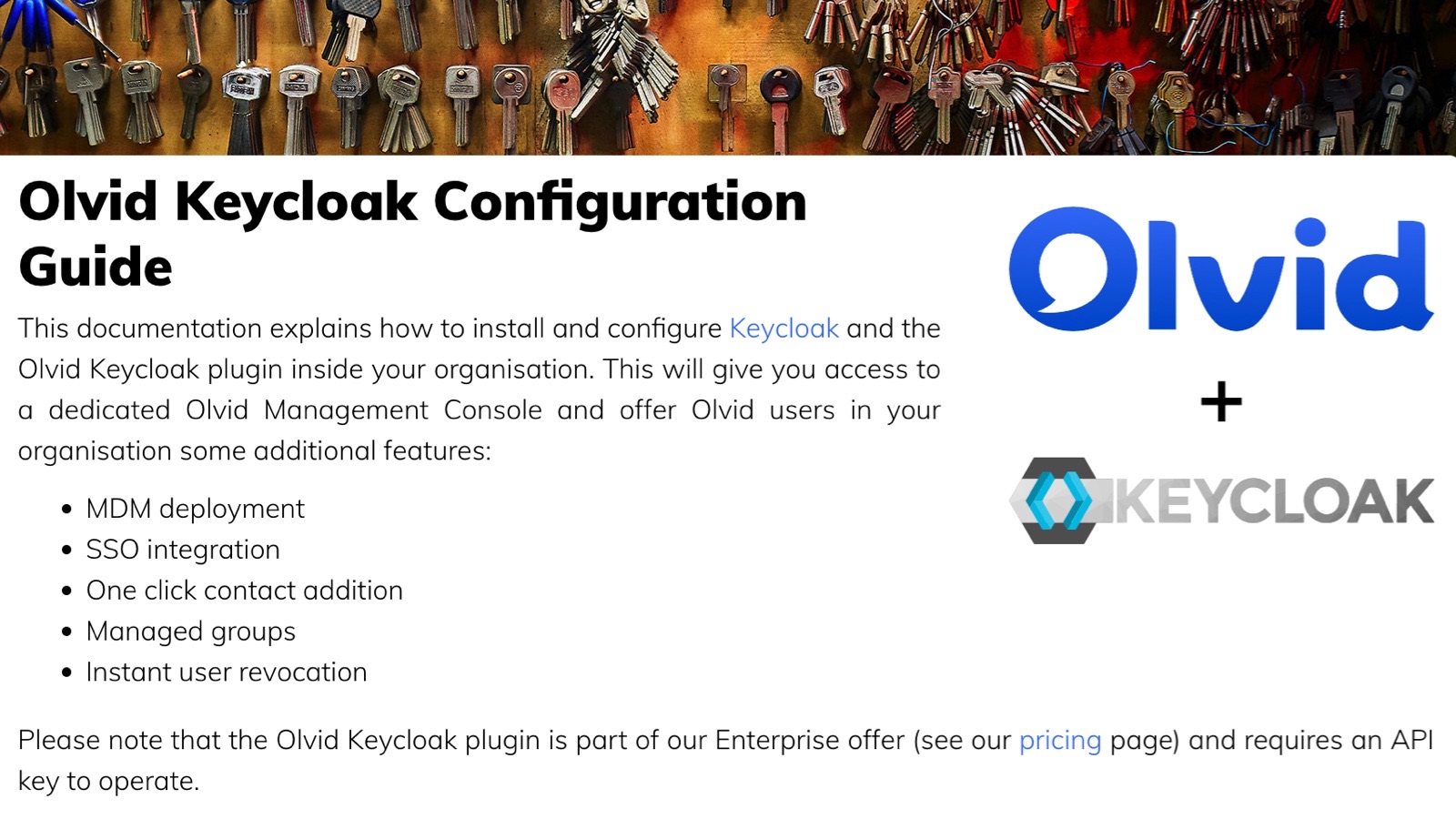 Olvid Keycloak Configuration Guide Configuration Of An External Idp